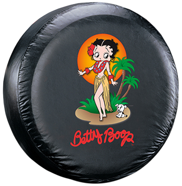 Betty Boop Aloha Tire Cover – My Cool Car Stuff