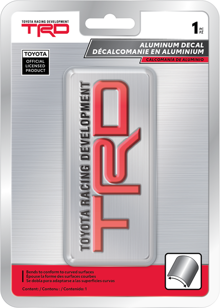 Toyota TRD Aluminum Decal – My Cool Car Stuff